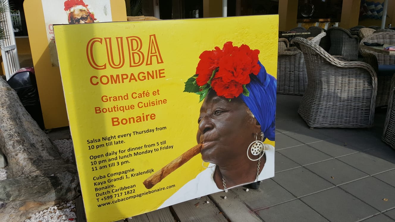 Restaurant - Cuba Compagnie - Bonaire - Huisje Huren Bonaire
